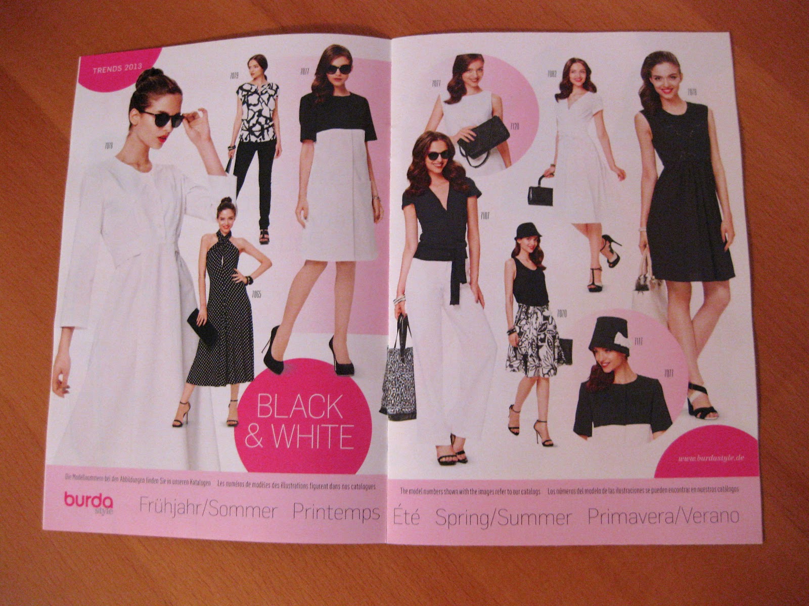 today's agenda: Burda Style for Spring