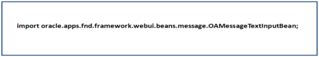 Oracle applications: How to display User Name, User Id and Responsibility @ OAF
