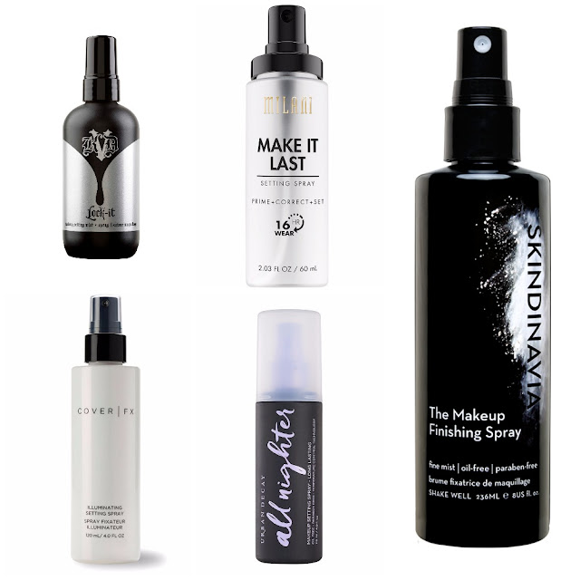 Top 5 Favourite Finishing Sprays - Static Brunette
