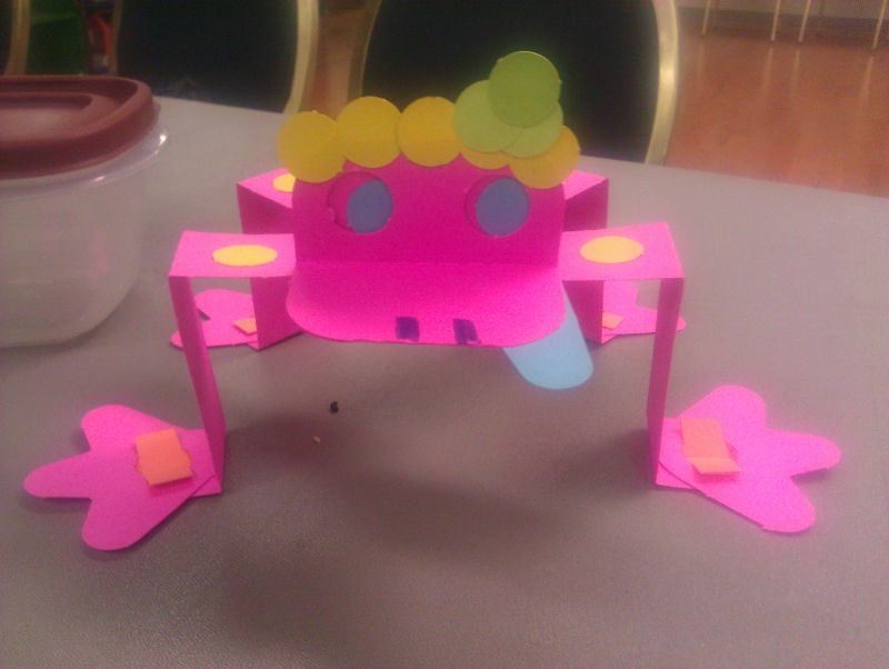 Paper Poseables: Frogtastic Time