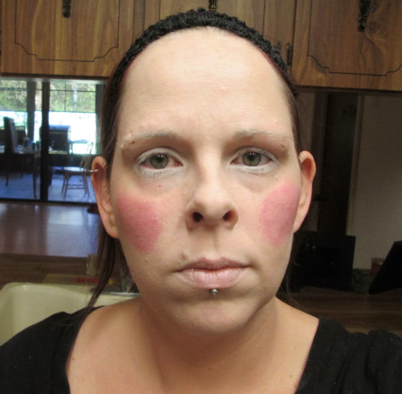 Tragedy's Tips & Treats: Creepy Cracked Porcelain Doll Makeup