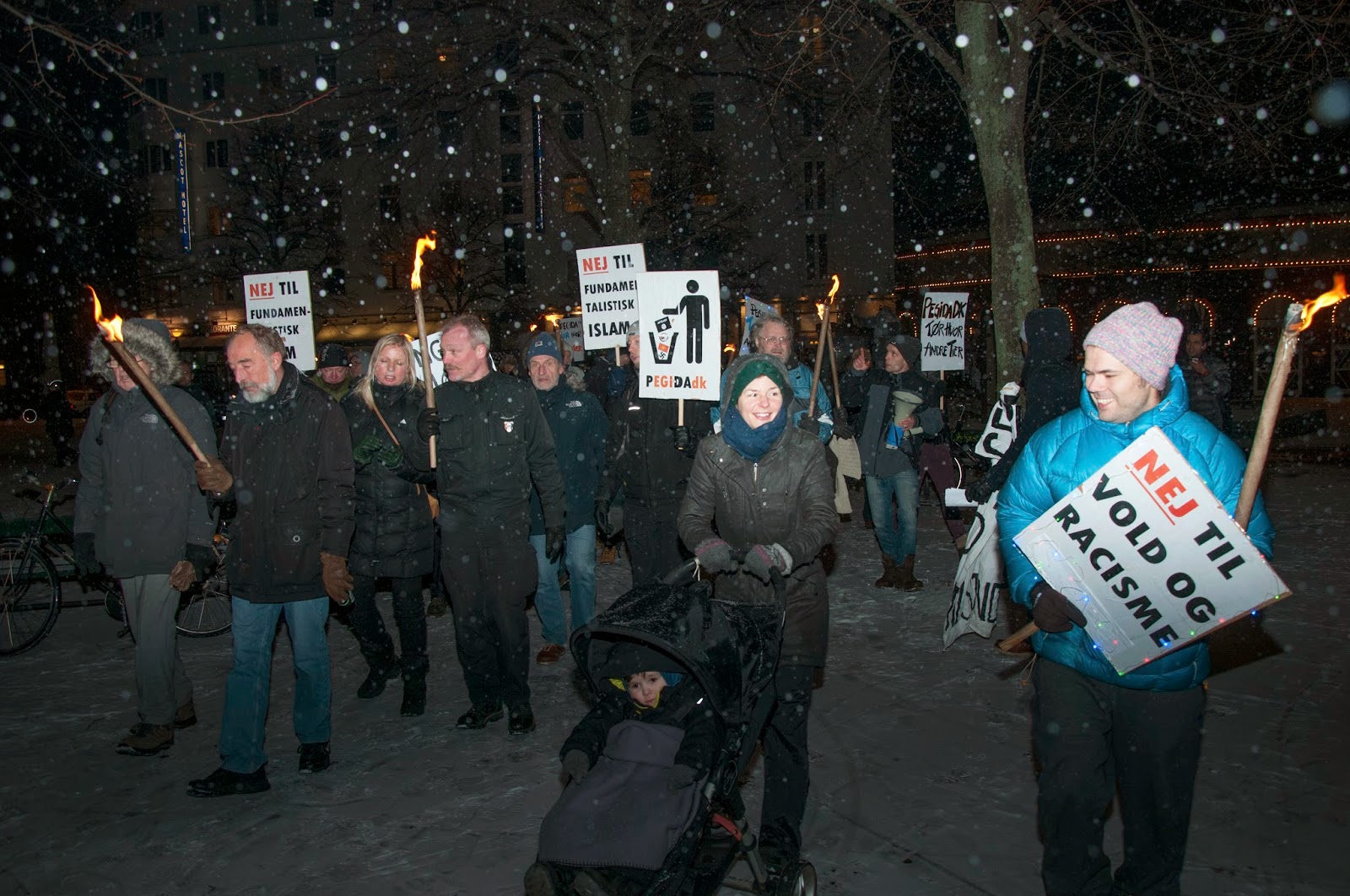 The Peoples Underground: Danish Activists Protest Radical Islamic ...