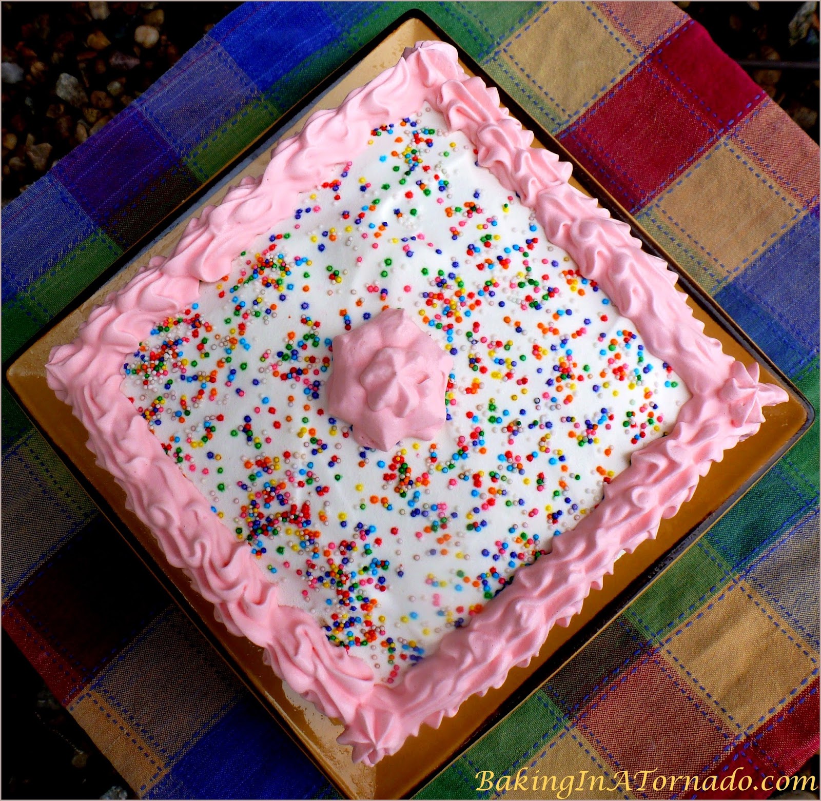 Baking in a Tornado: Lemon Raspberry Ice Cream Cake: Happiness Happens ...