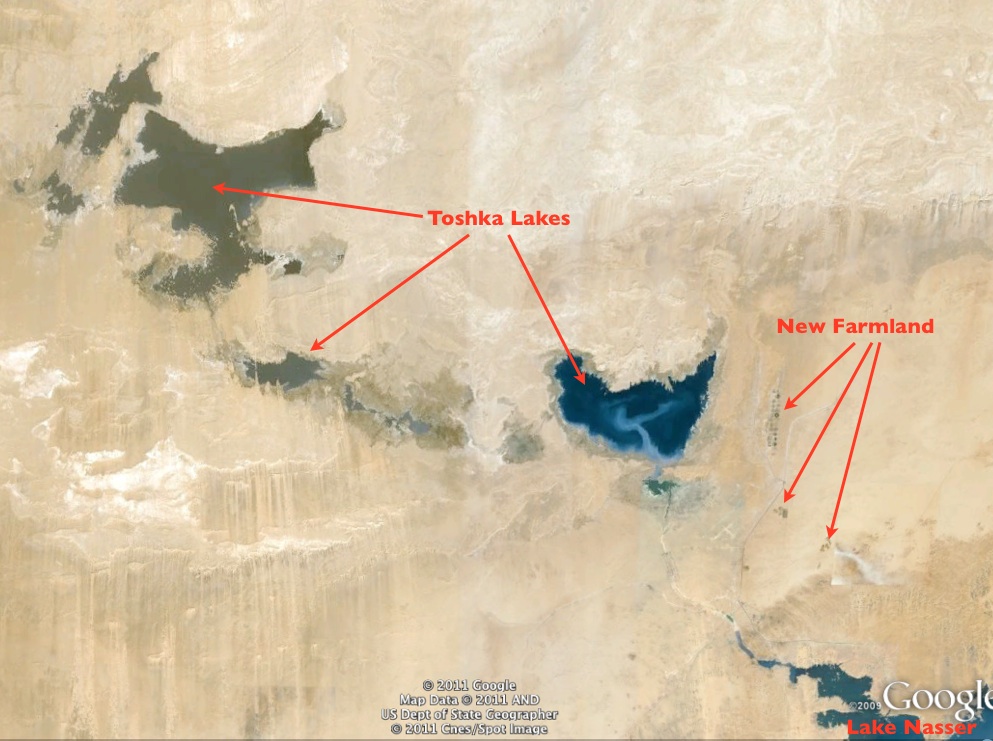The Toshka Scheme: Egypt’s Salvation or Mubarak’s Folly? - GeoCurrents