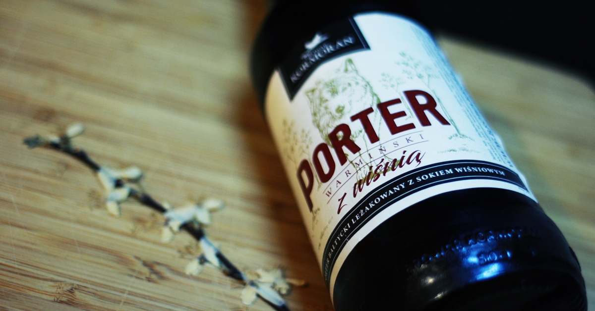 Piwa za żywa: Porter Warmiński z WIŚNIĄ, czyli jak robić piwo z sokiem