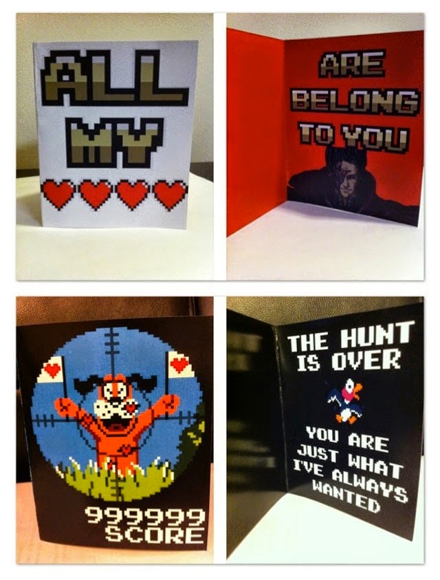 Nosso Cantinho Especial: DIY - Cartões Nerd, Gamer & Geek