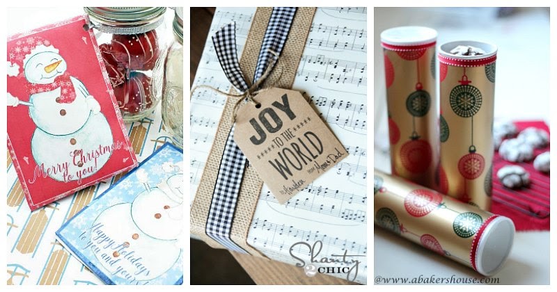 20 Cute Gift Wrapping Ideas: Printables, DIYs, and Hacks | Sunny Day Family