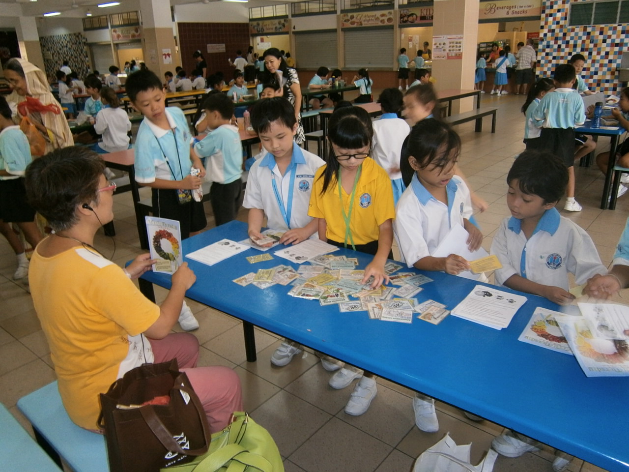 SOS Global warming: Assembly Talk & Booth @ Eunos Primary School (13 Aug)