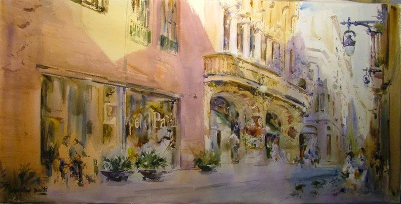 Laurentino Marti, 1946 ~ Watercolor painter | Tutt'Art@ | Pittura ...