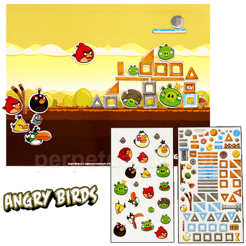 Angry Birds: JOGO MAGNET Angry Birds SET