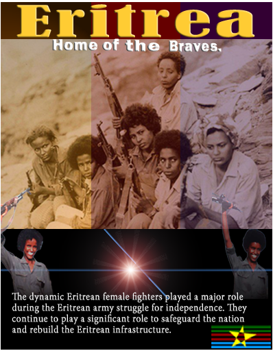 Ibrahim Afa and the Eritrean Freedom Fighters.