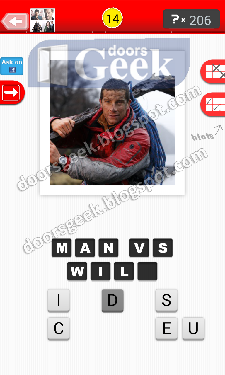 Guess the TV Show - Level 16-14 Answer ~ Doors Geek