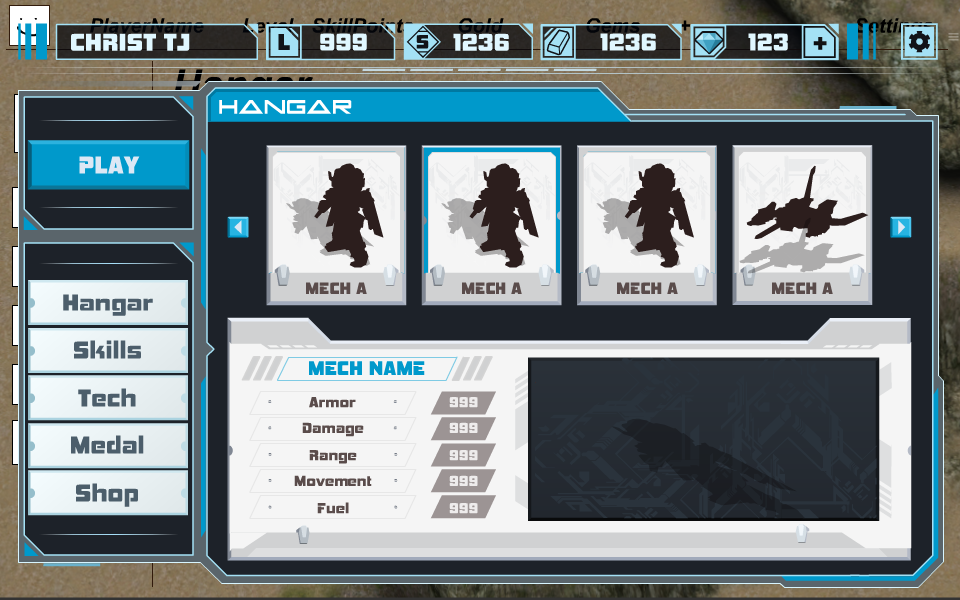 art and fart: Game UI - Terra Commander