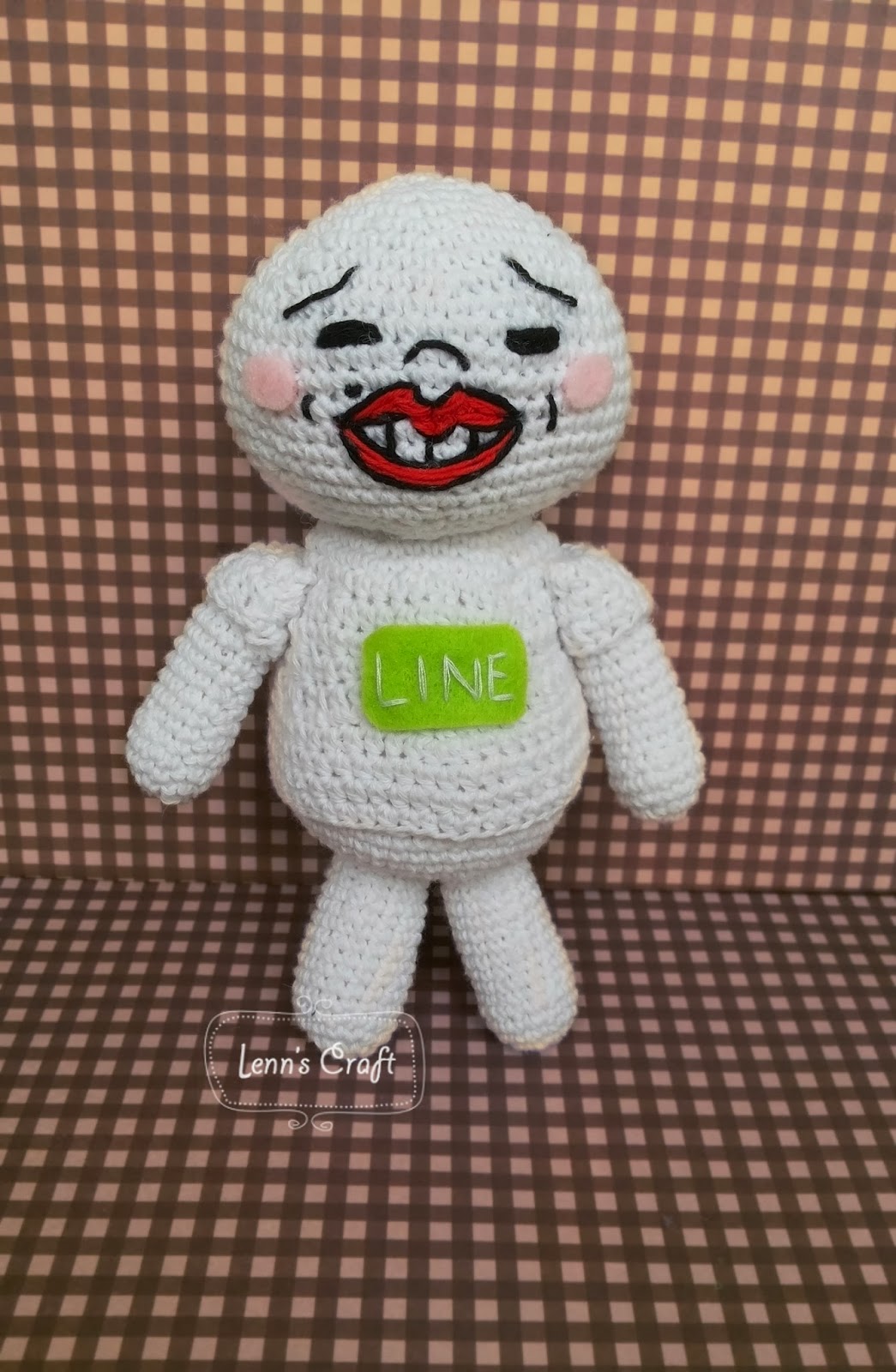♥ Lenn's Craft ♥ Handmade doll ♥ Amigurumi ♥ : Line doll by Lenn's Craft