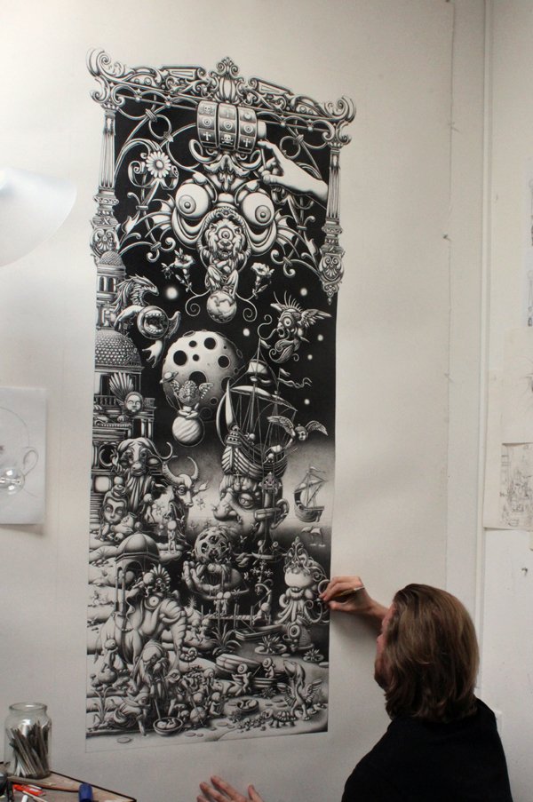 Design Stack: A Blog about Art, Design and Architecture: Large Drawings ...