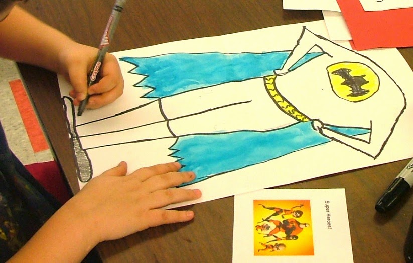 Art with Mrs. Seitz: Superheroes