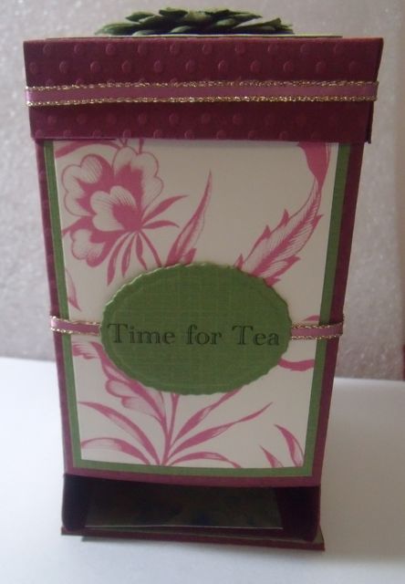 MerryMade Crafts etc ...: Tea Box
