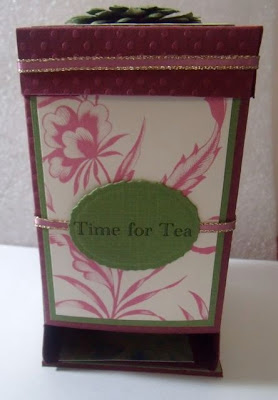 MerryMade Crafts etc ...: Tea Box