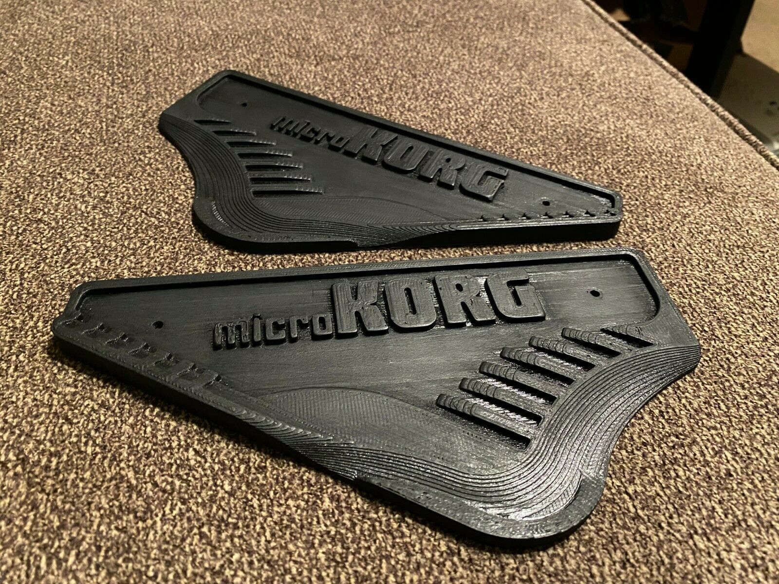 MATRIXSYNTH: Angled End Cap Cheek Side Stand Replacements for Korg ...