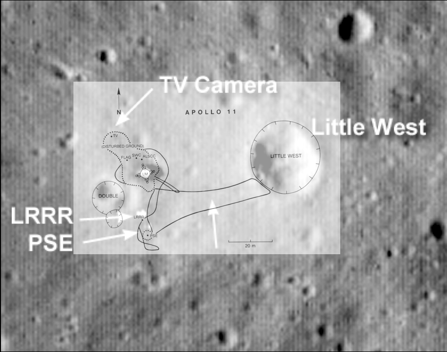 MOON HOAX: DEBUNKED!: 3.8 Photographs of the vehicles left on the Moon