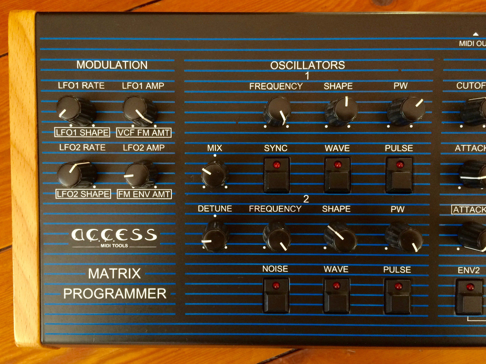 MATRIXSYNTH: ACCESS OBERHEIM MATRIX Synth Midi Programmer SN A19600396