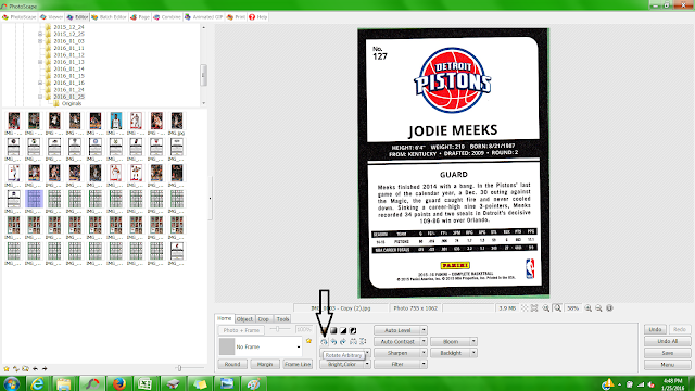 Cardboard History : How to make your scans look like the cards in hand