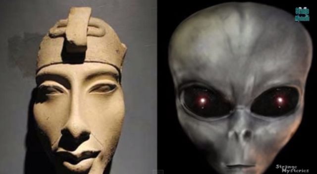 UFO mania: The Pharaohs of Ancient Egypt Were Alien Hybrids, New ...