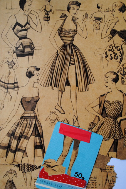 Doll, Dress...Colors: Desafio: ATC - 50s