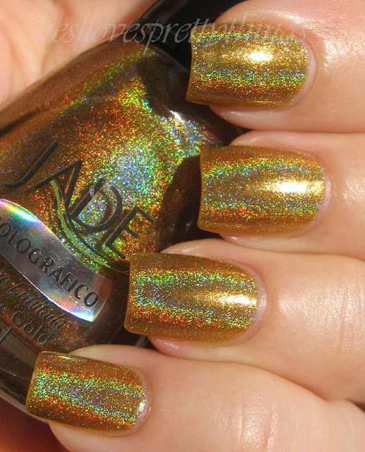 Liesl Loves Pretty Things: Jade Holographics Mystic Gold