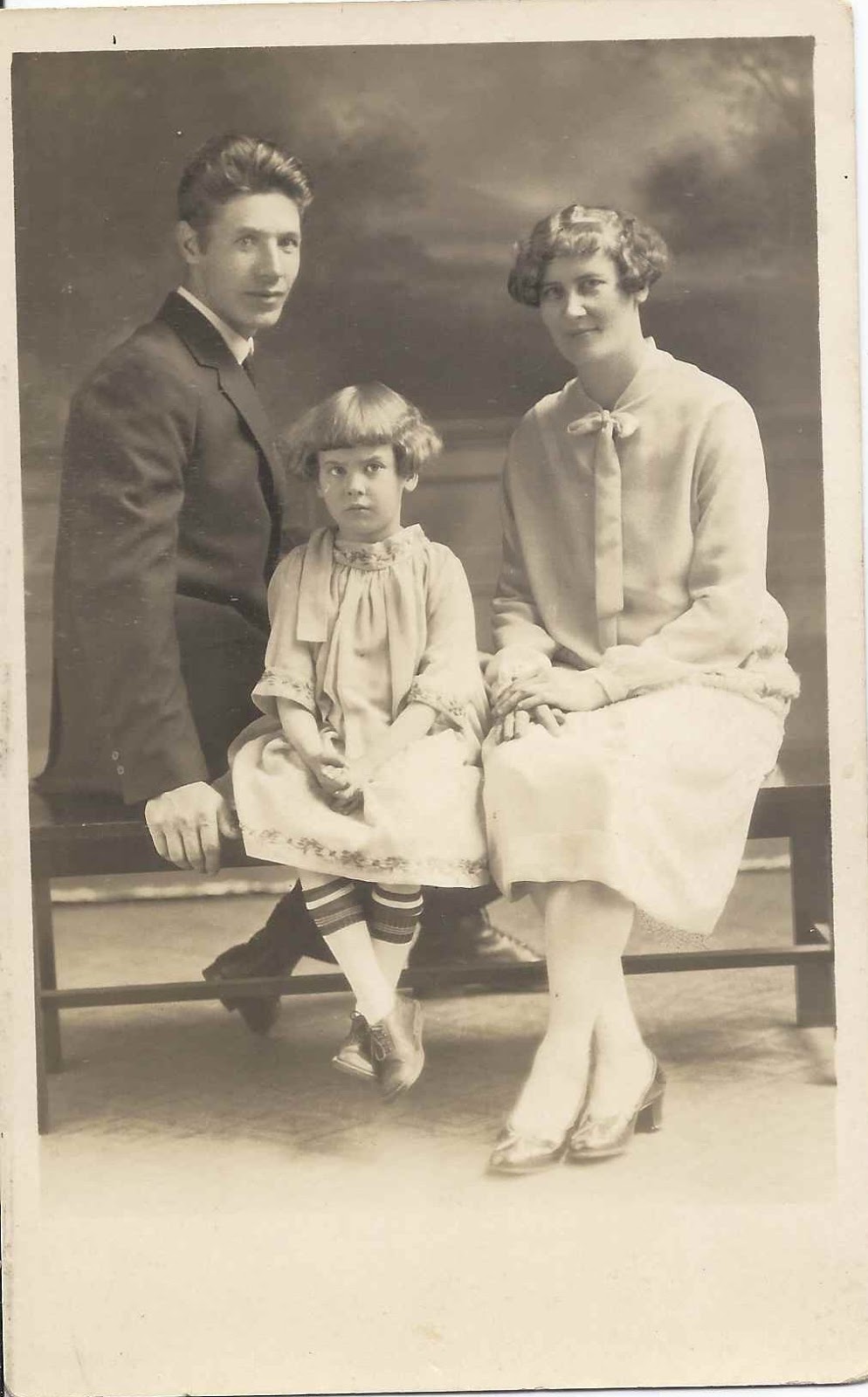 Heirlooms Reunited: Real Photo Postcard of the Lindgren Family who left ...