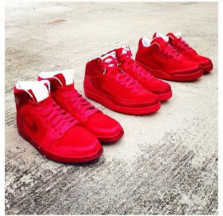 The "RED October" Yeezy / Air Jordan Collection