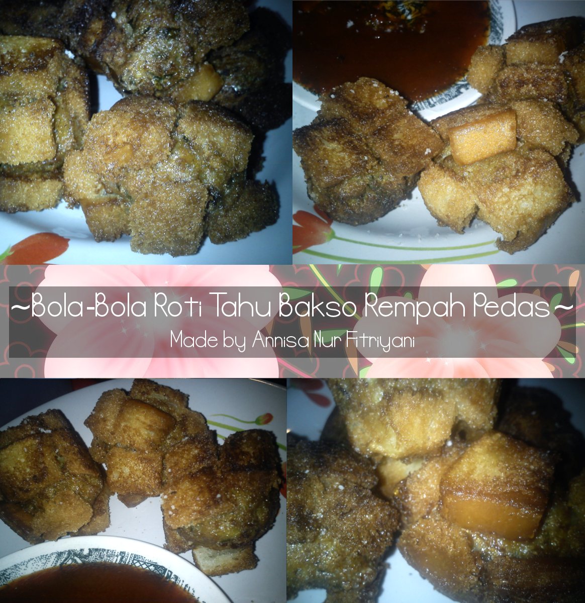 ♥ My Story ♥: Bola-Bola Roti Tahu Bakso Rempah Pedas