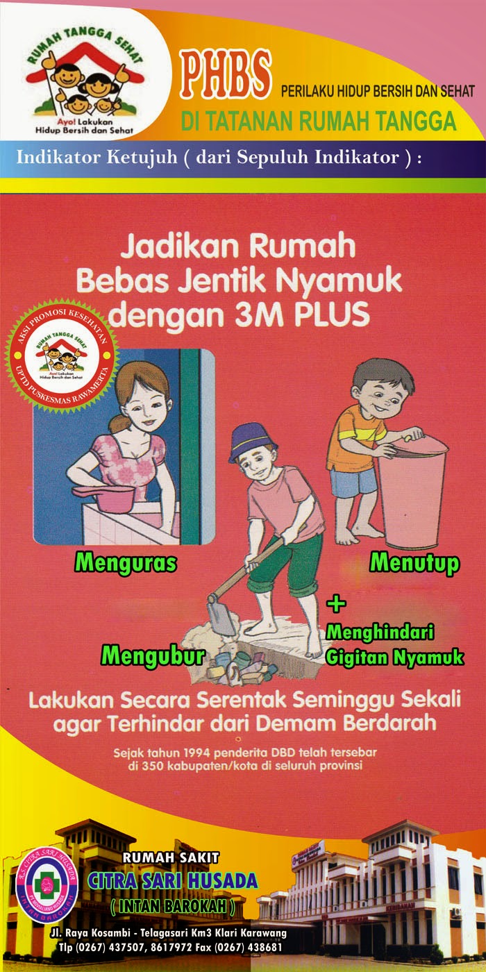 Gerakan 3M Plus: Cara Terbaik Berantas Demam Berdarah - Banner Gallery