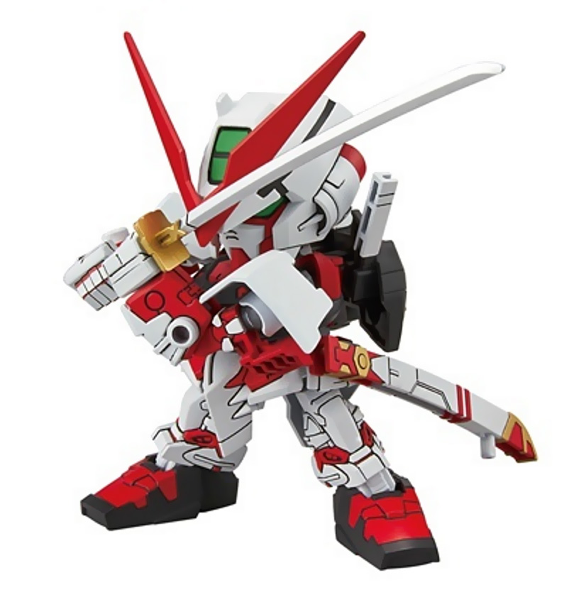 GUNDAM GUY: SD Gundam EX-STANDARD Gundam Astray Red Frame - New Images ...