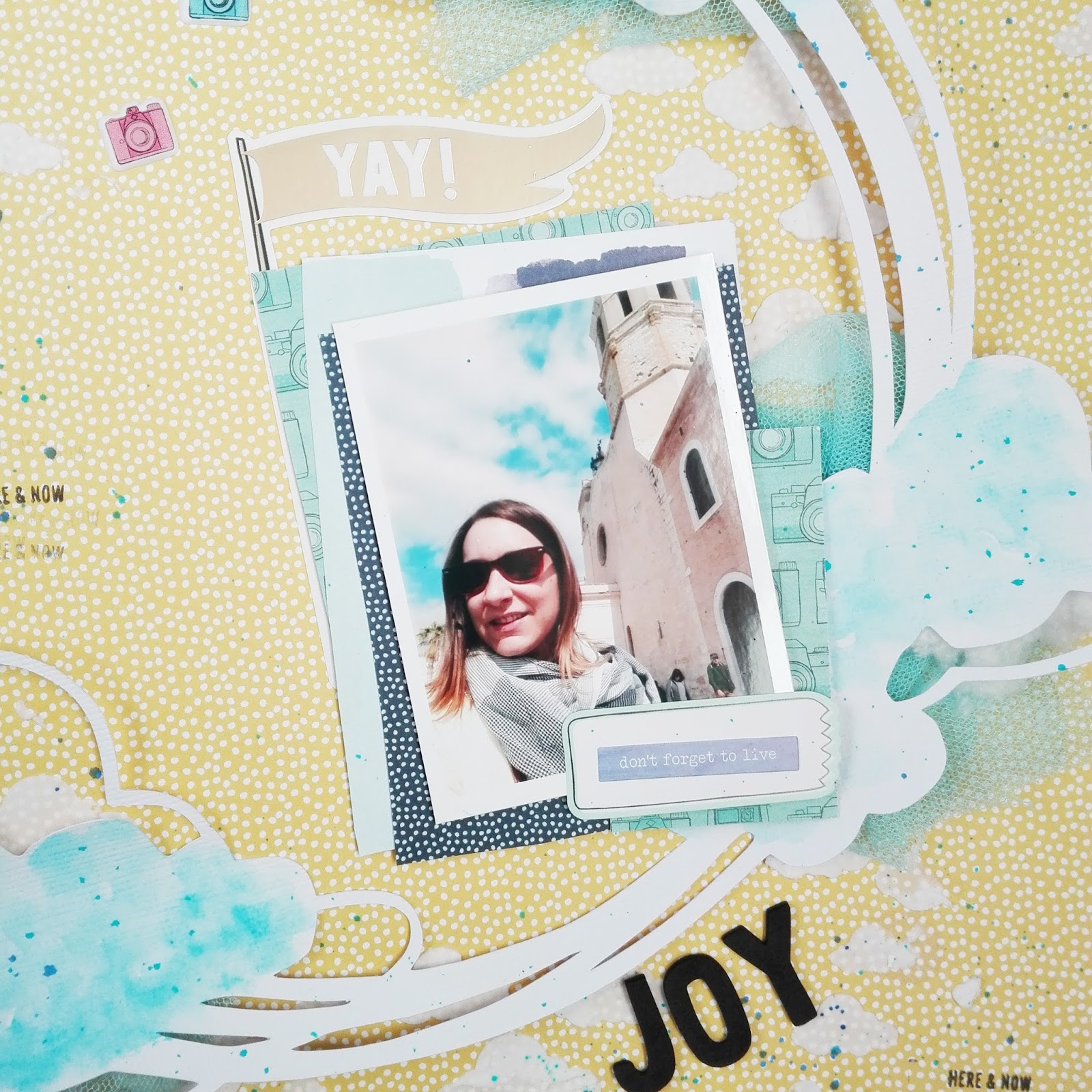 Isa's Mix: Layout: Hello JOY.