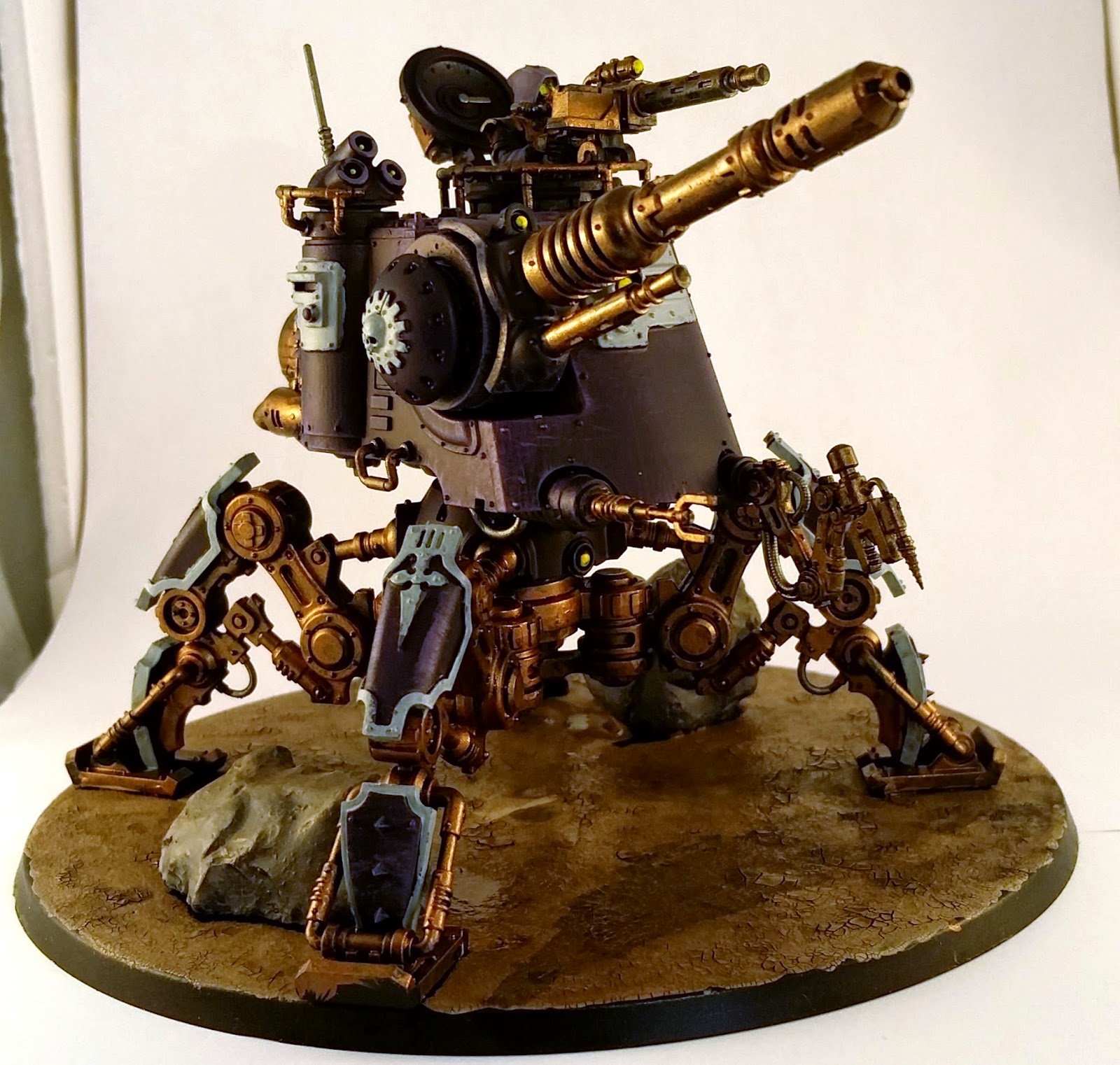 40K For the Win: Hobby Time: Magnetizine the Onager Dunecrawler.