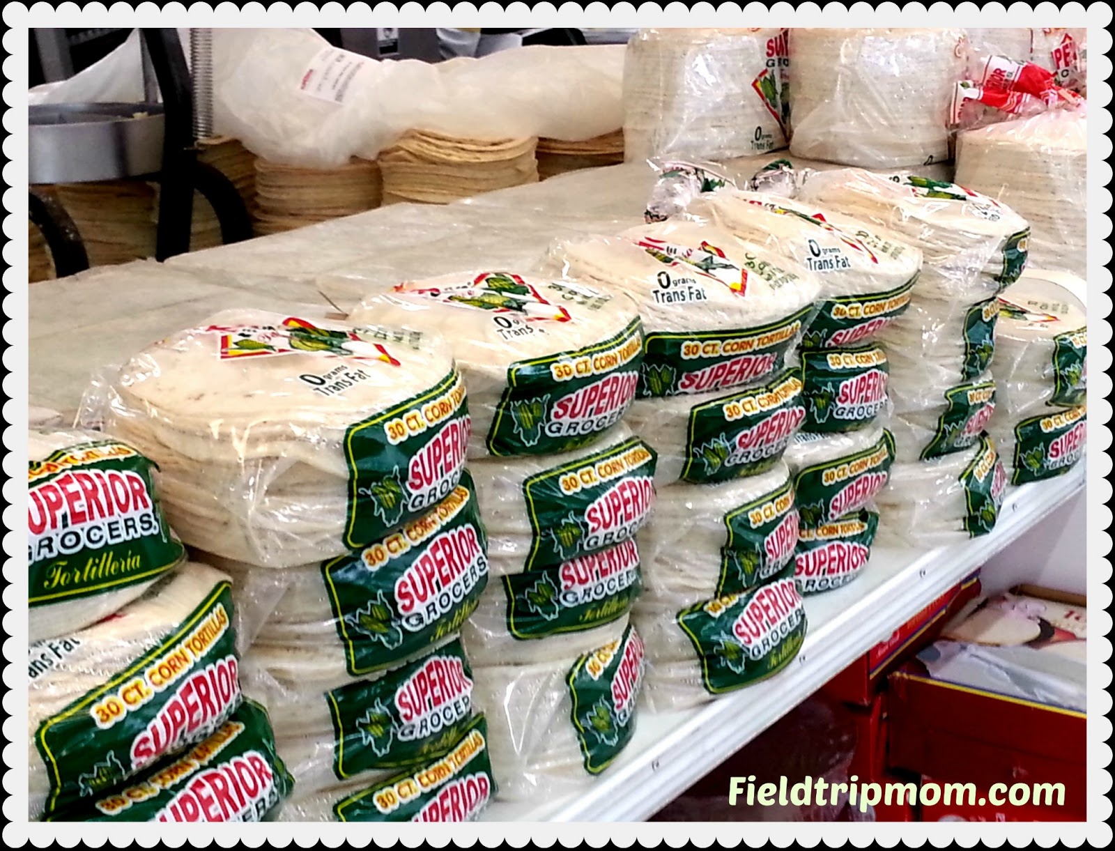 Tortilla Factory Field Trip at the local Mexican Market - Wordless ...