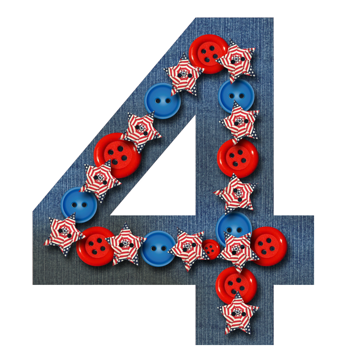 GRANNY ENCHANTED'S BLOG: Free Denim Buttons Digi Scrapbook Numbers