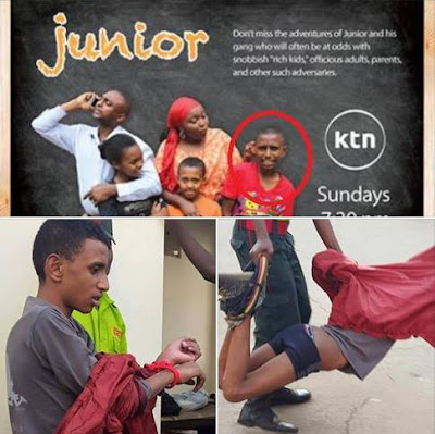 KTN Actor ‘Junior’ Manhandled By Guards After He Was Caught Red-handed ...