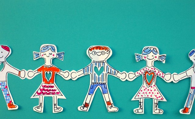 Two Ways to Make Paper People Chains | Pink Stripey Socks