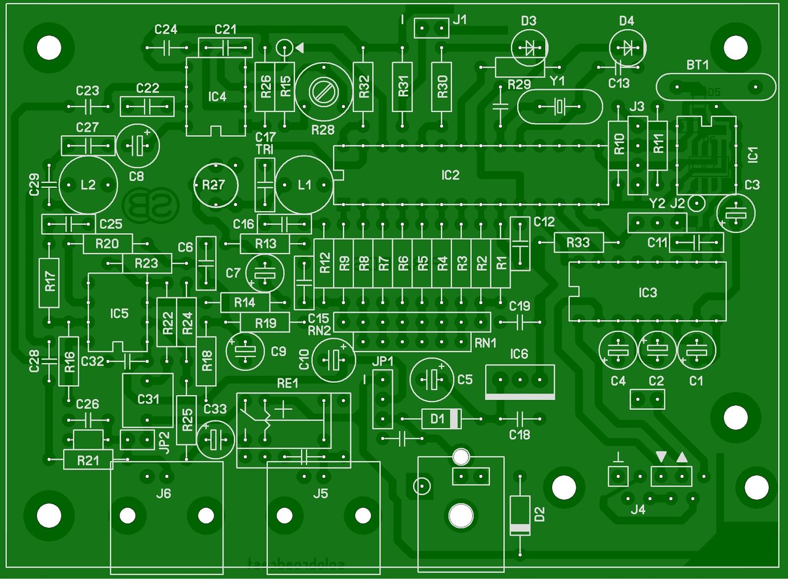 Desain PCB Gratis: PIRA RDS Encoder