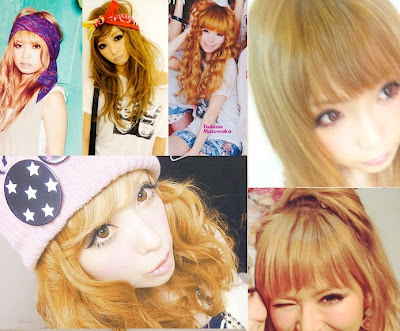 盛れるキ キーシャのブログ: Blonde gyaru: mini rant about Asian hair (>_