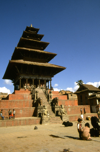 Bhaktapur: Five Storey Temple(Nyatapole/Paanch Tale Mandir)