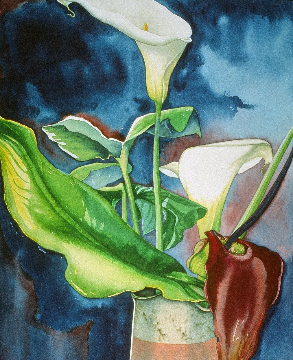 Sandra Fenton - Watercolor and Mixed Media paintings. Personal ...