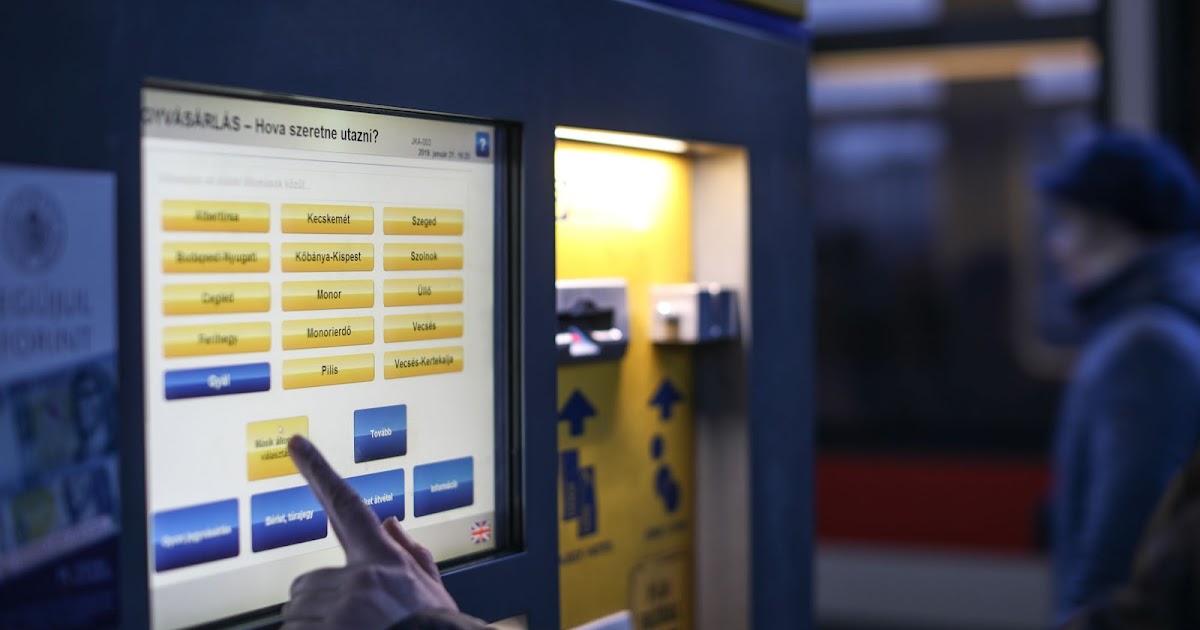 RegionalBahn: MÁV-START: Tavasszal indul az újabb jegyautomaták telepítése