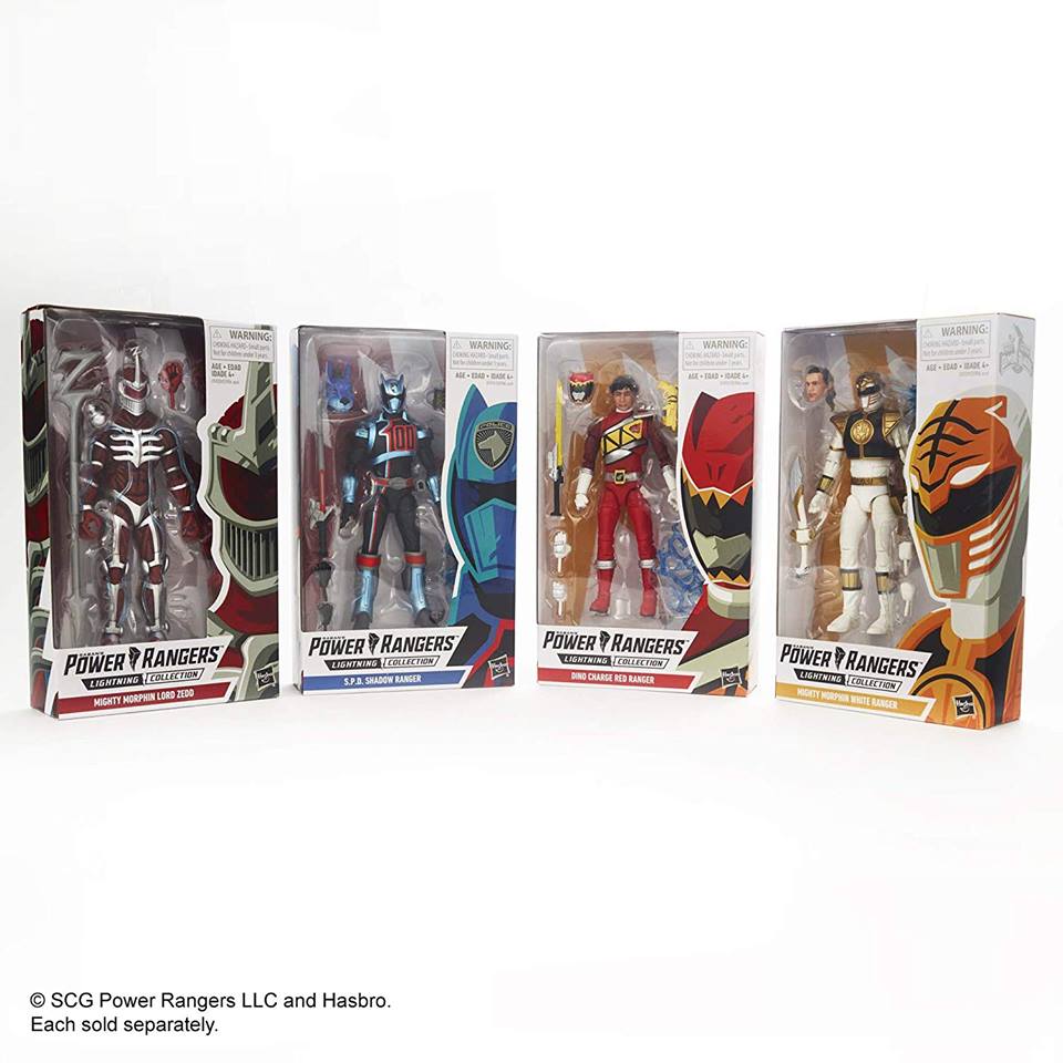 Power Rangers Lightning Collection 1st Wave Box Art Revealed - JEFusion