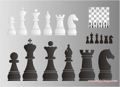 Cờ vua file Vector - công ty in ấn