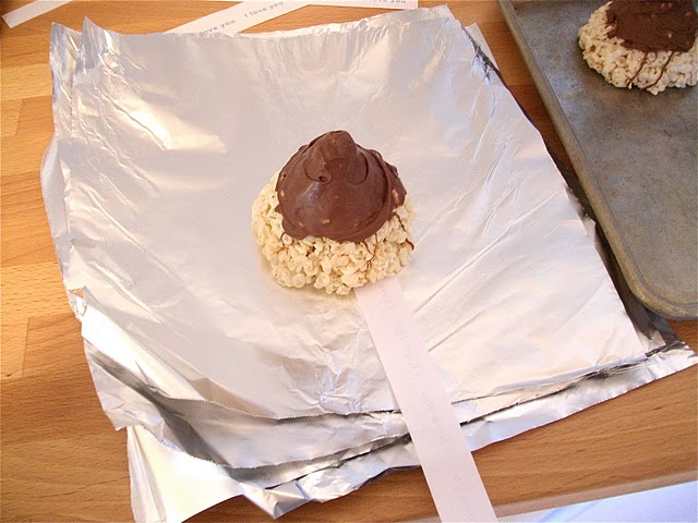 Barbie Girl: Rice Crispy Treat Kisses