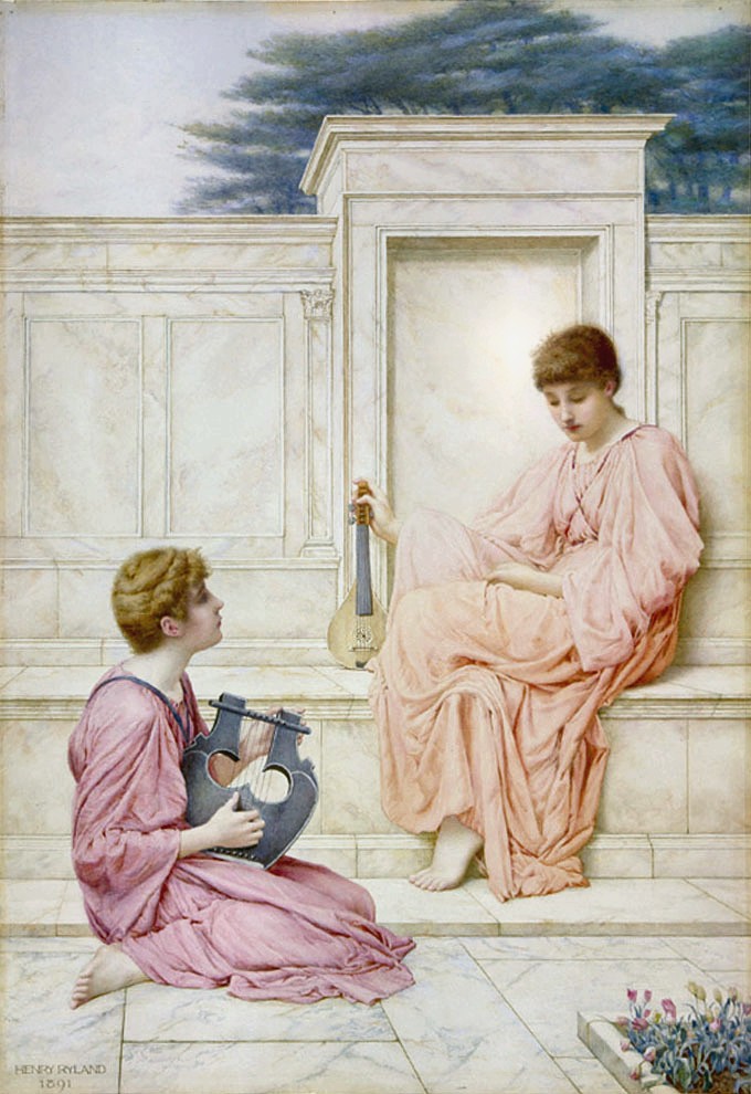 Henry Ryland - A Neo-Classical / Pre-Raphaelite British Painter