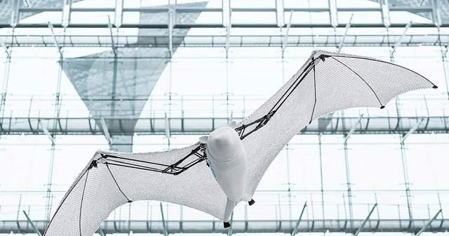 Flying Robot-bat invented like real-bat ~ Science & Technology Updates
